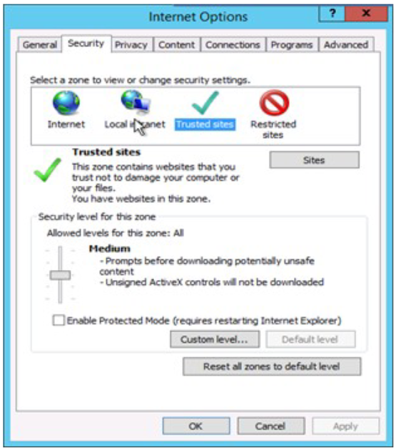 Internet Explorer Settings :: Opera-support